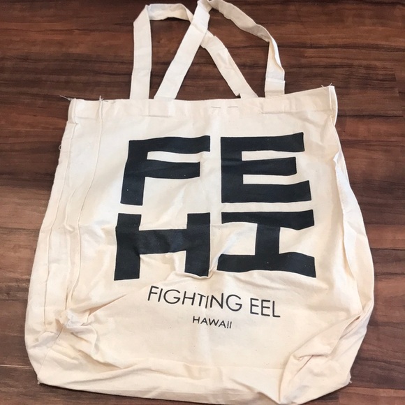 Fighting Eel | Bags | Fighting Eel Shopping Bag | Poshmark